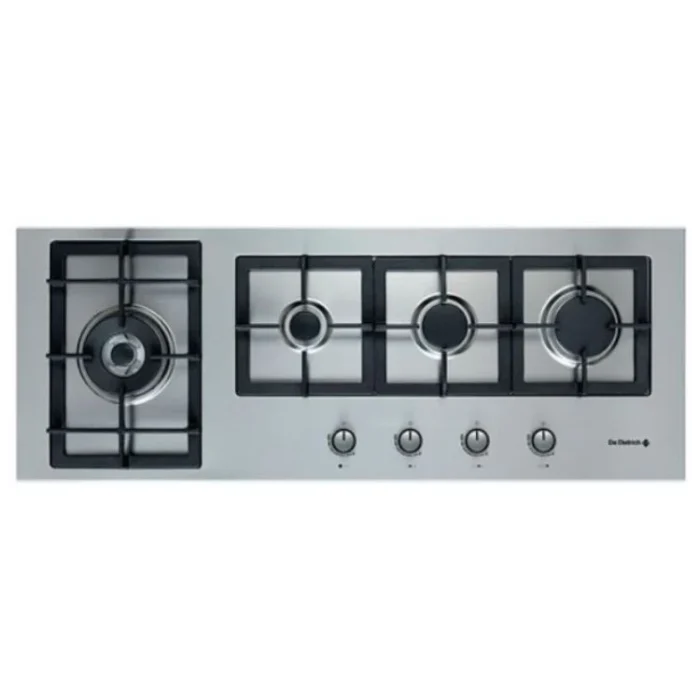 De Dietrich Gas Hob 112cm 4 Zones Stainless Steel - Hometag