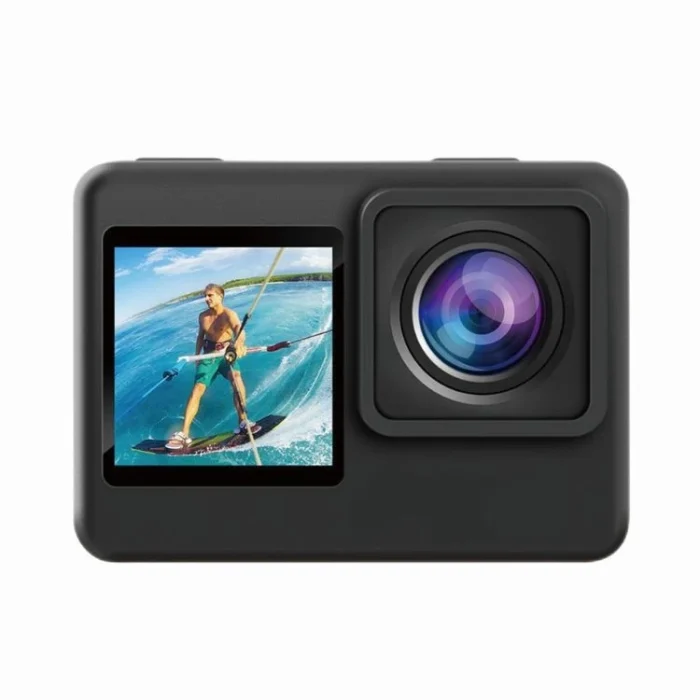 Porodo Lifestyle Waterproof 4K Action Camera 900mAh - Black - Hometag
